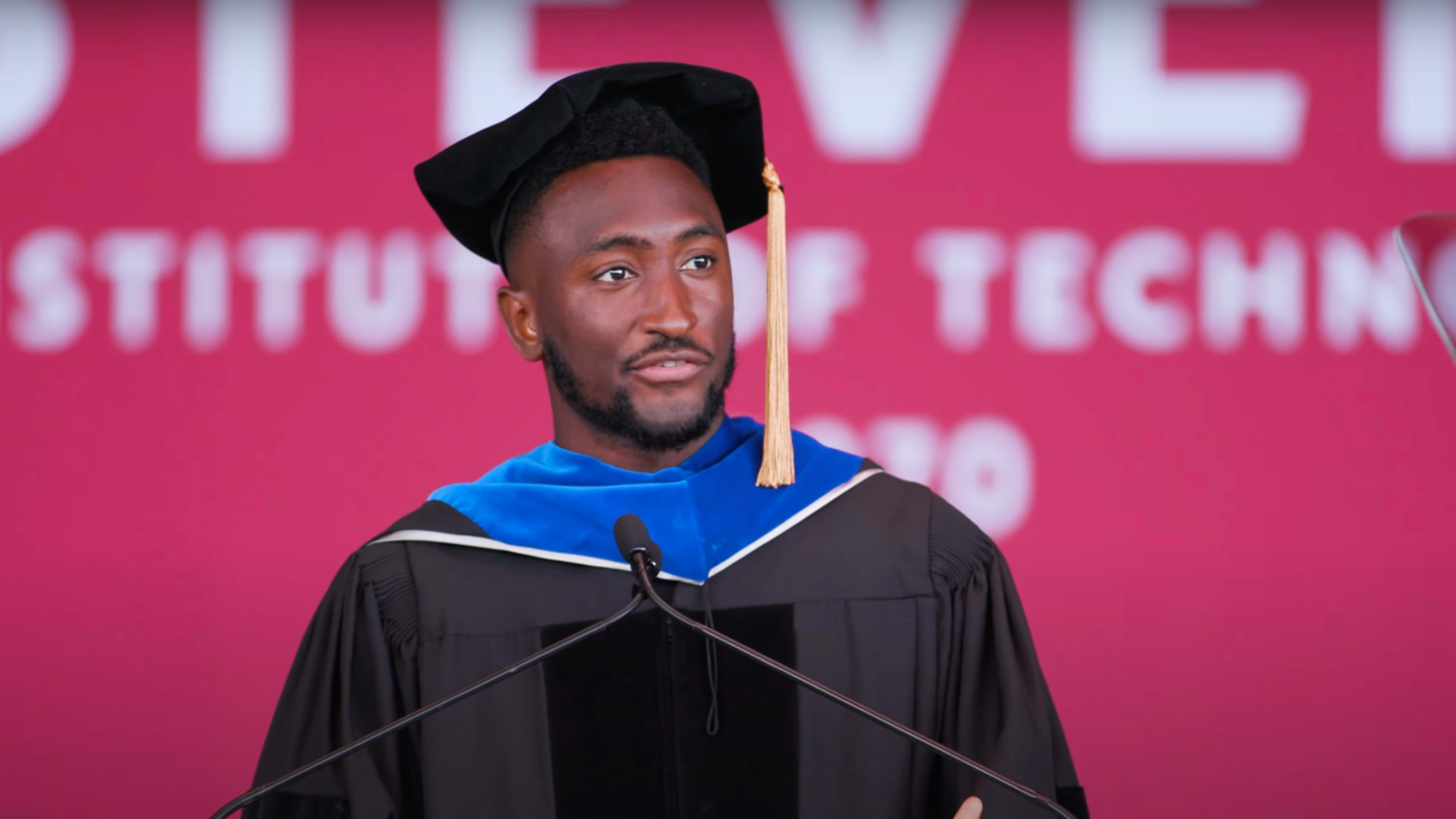 YouTube star Marques Brownlee receives honorary doctorate - Fast Company