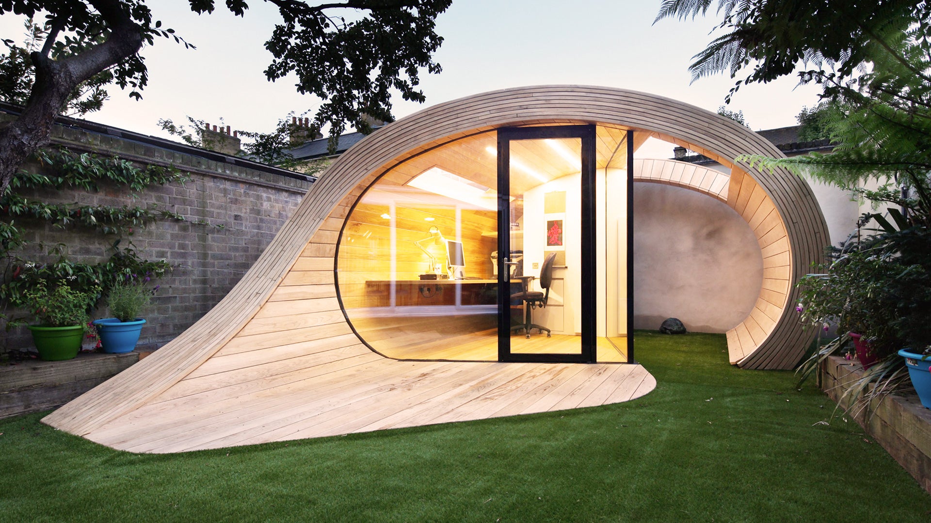 This Home Office Is A Backyard Hideaway - Fast Company