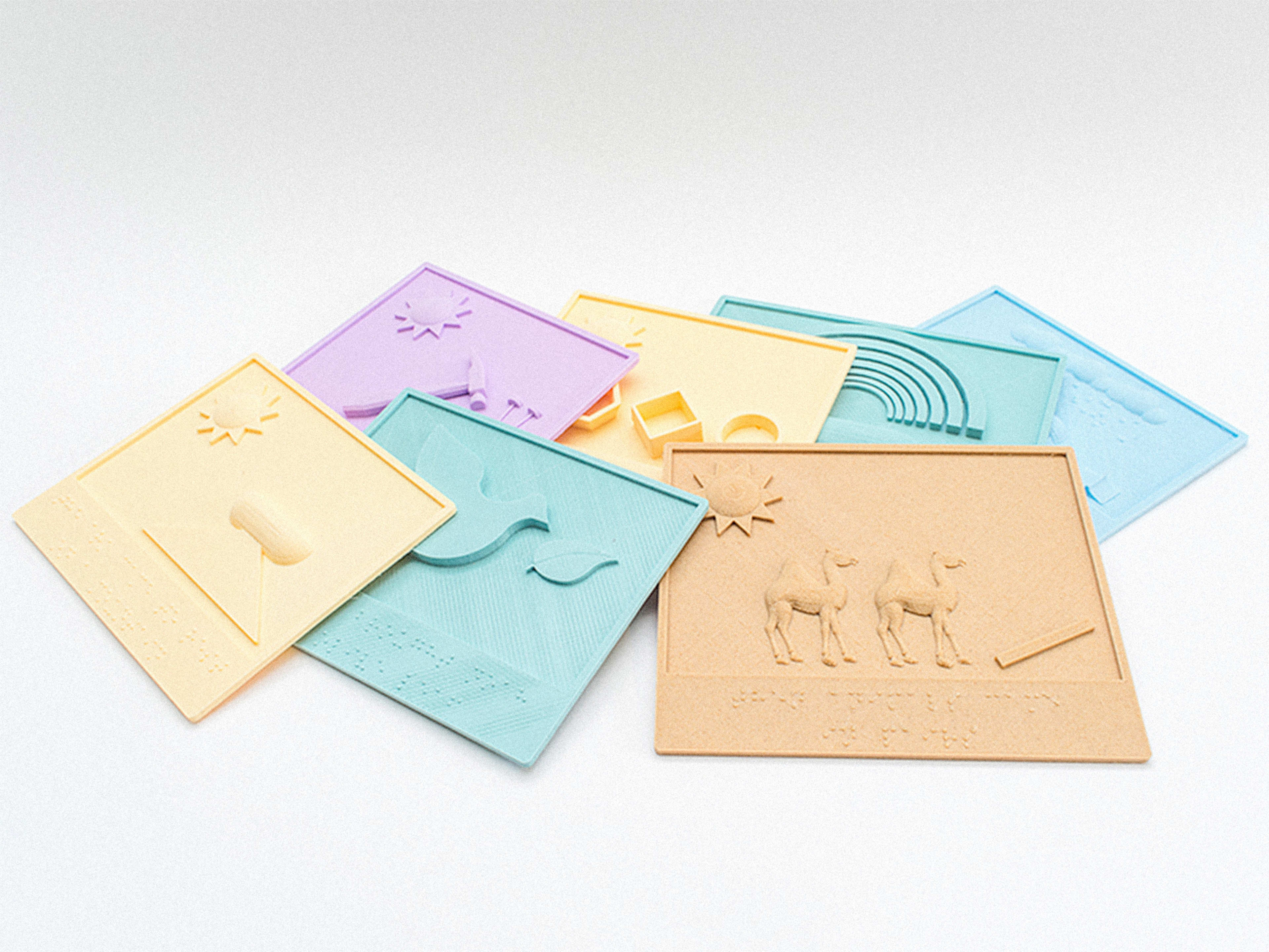 Anyone Can 3-D Print These Beautiful Storybooks For Visually Impaired ...