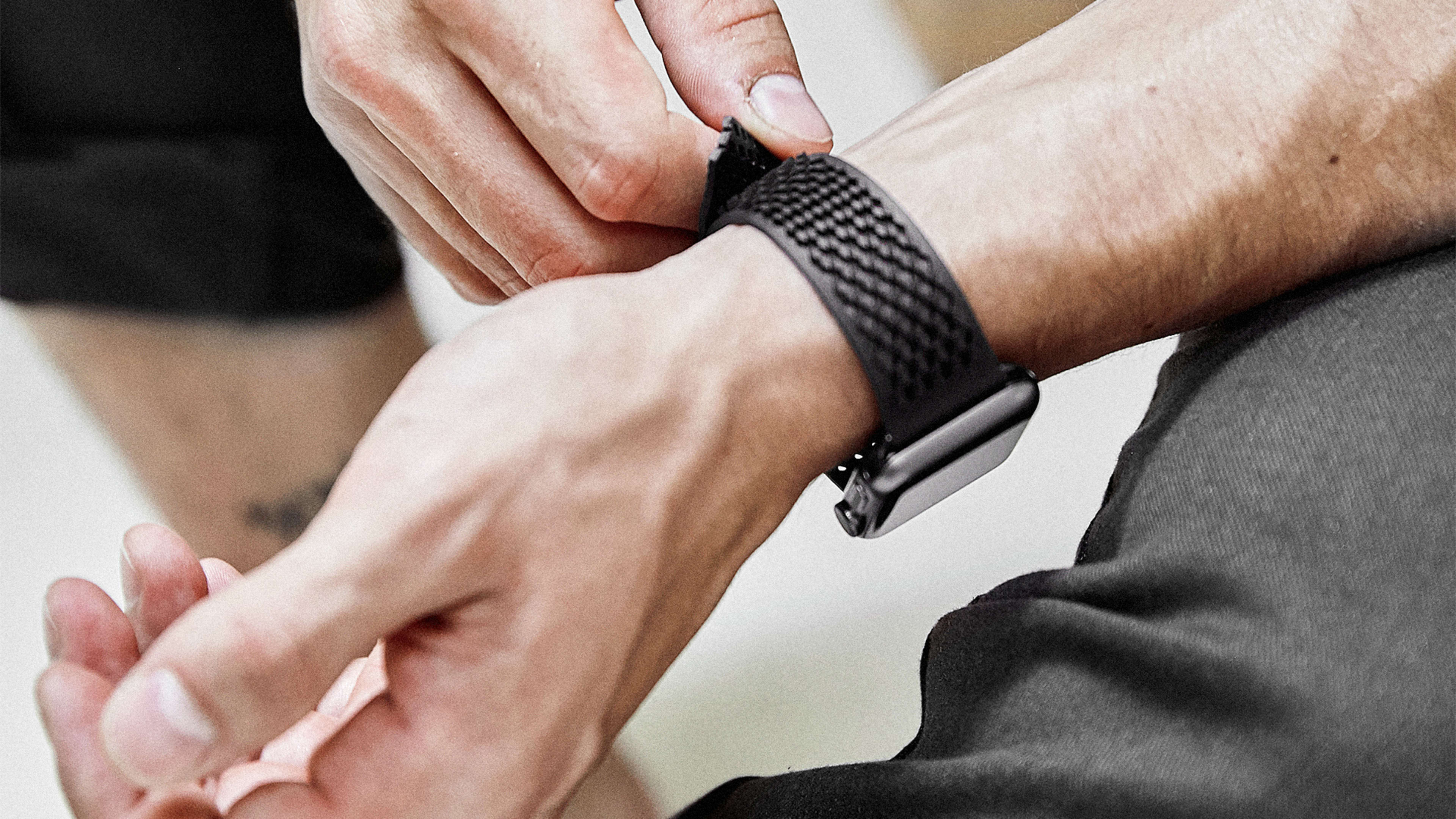 Lego Meets Velcro In This Clever Apple Watch Strap - Fast Company