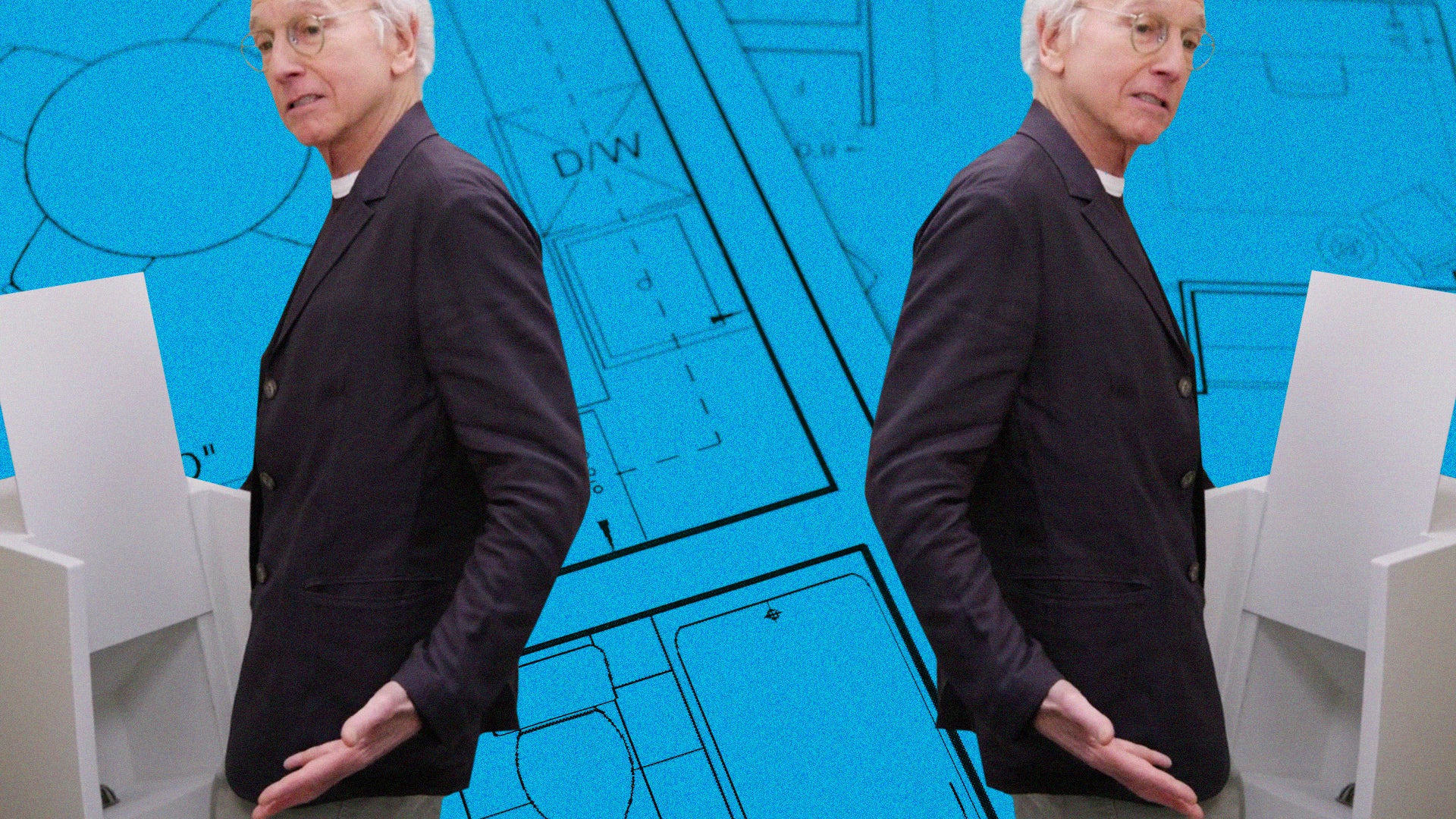Larry David's urinal designs on 'Curb Your Enthusiasm' are an ergonomic ...