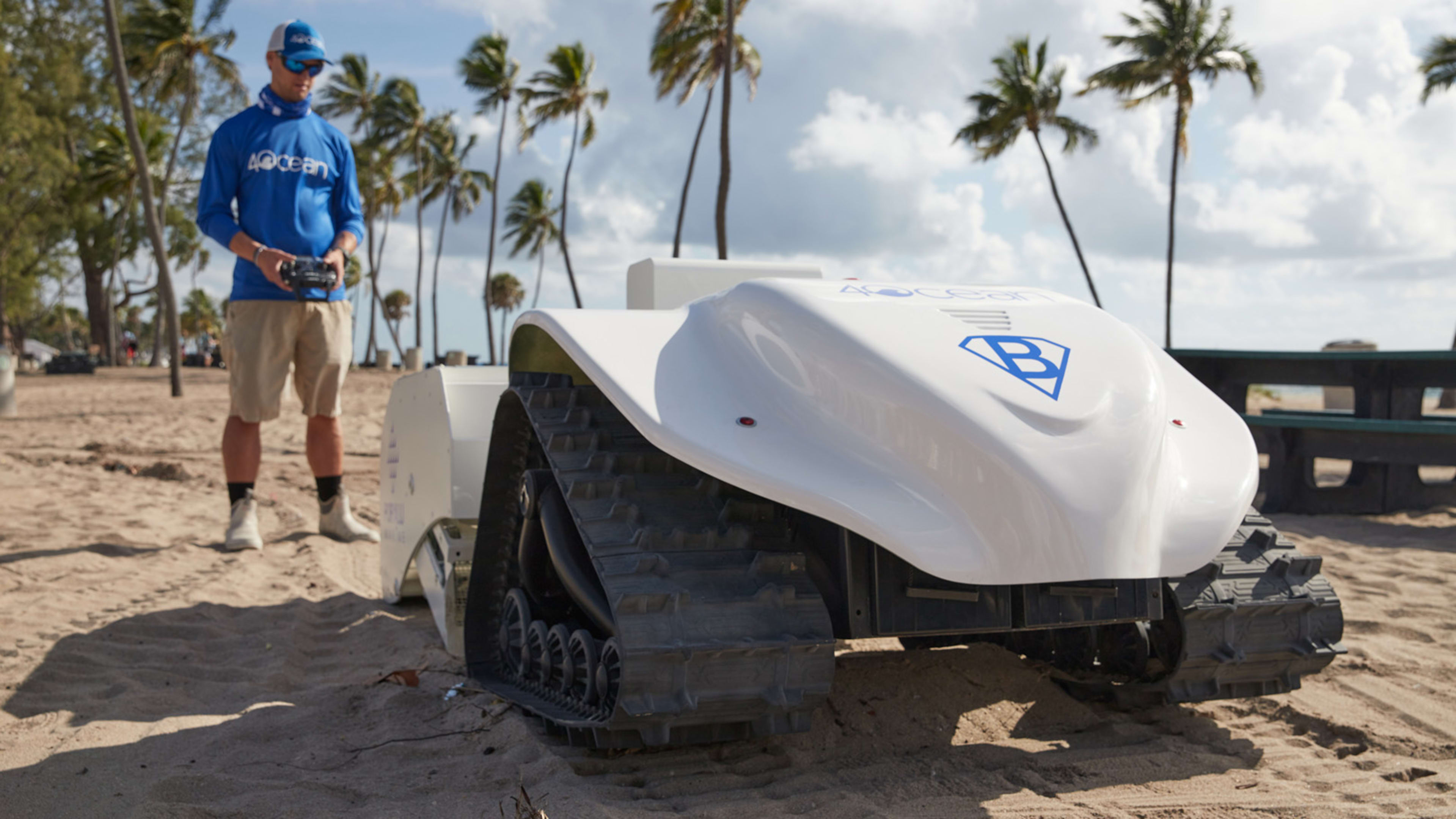 This beach-cleaning robot sifts sand for the tiny plastics that humans ...