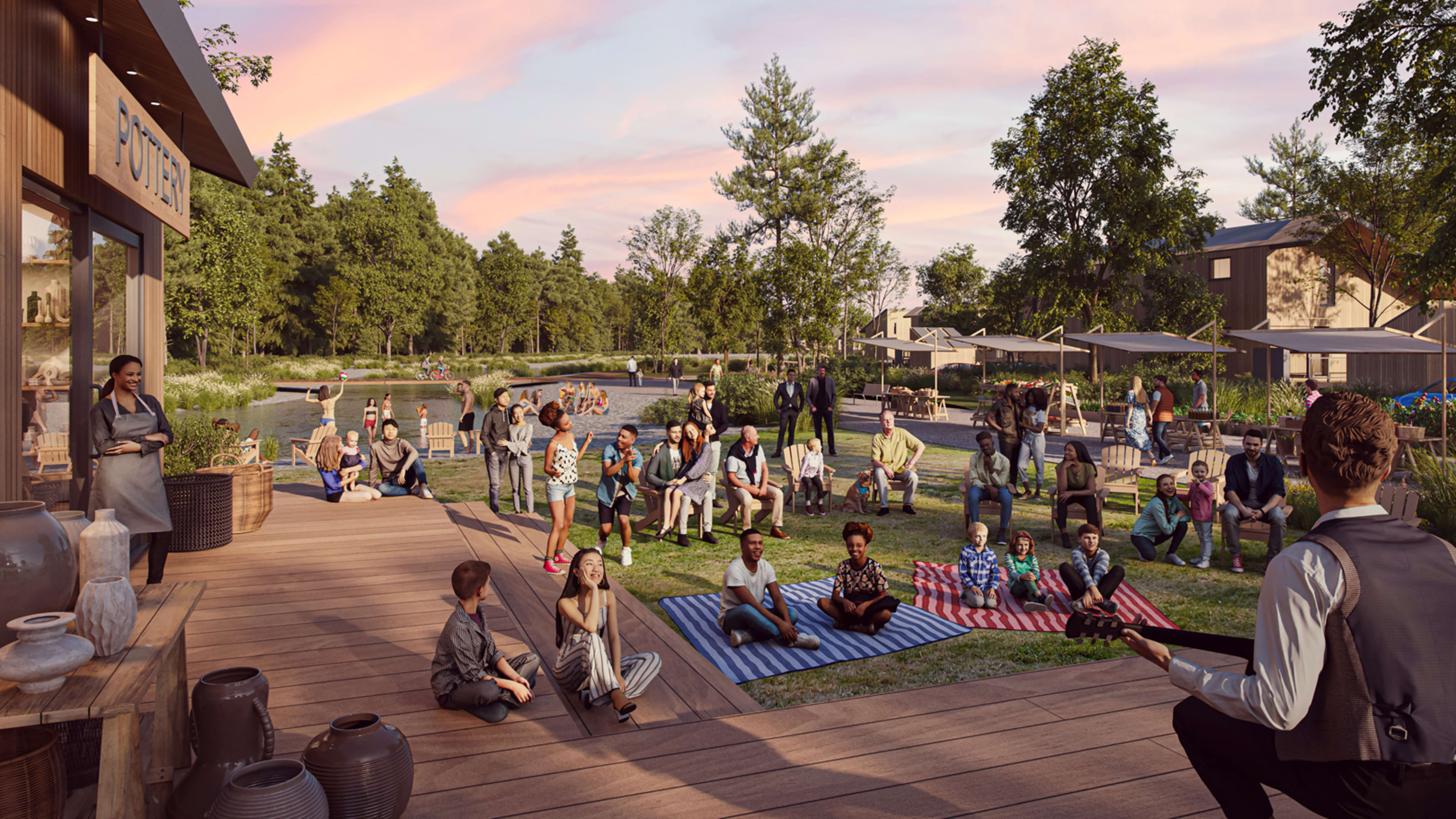 This new neighborhood will be net zero, off the grid, and leave room ...