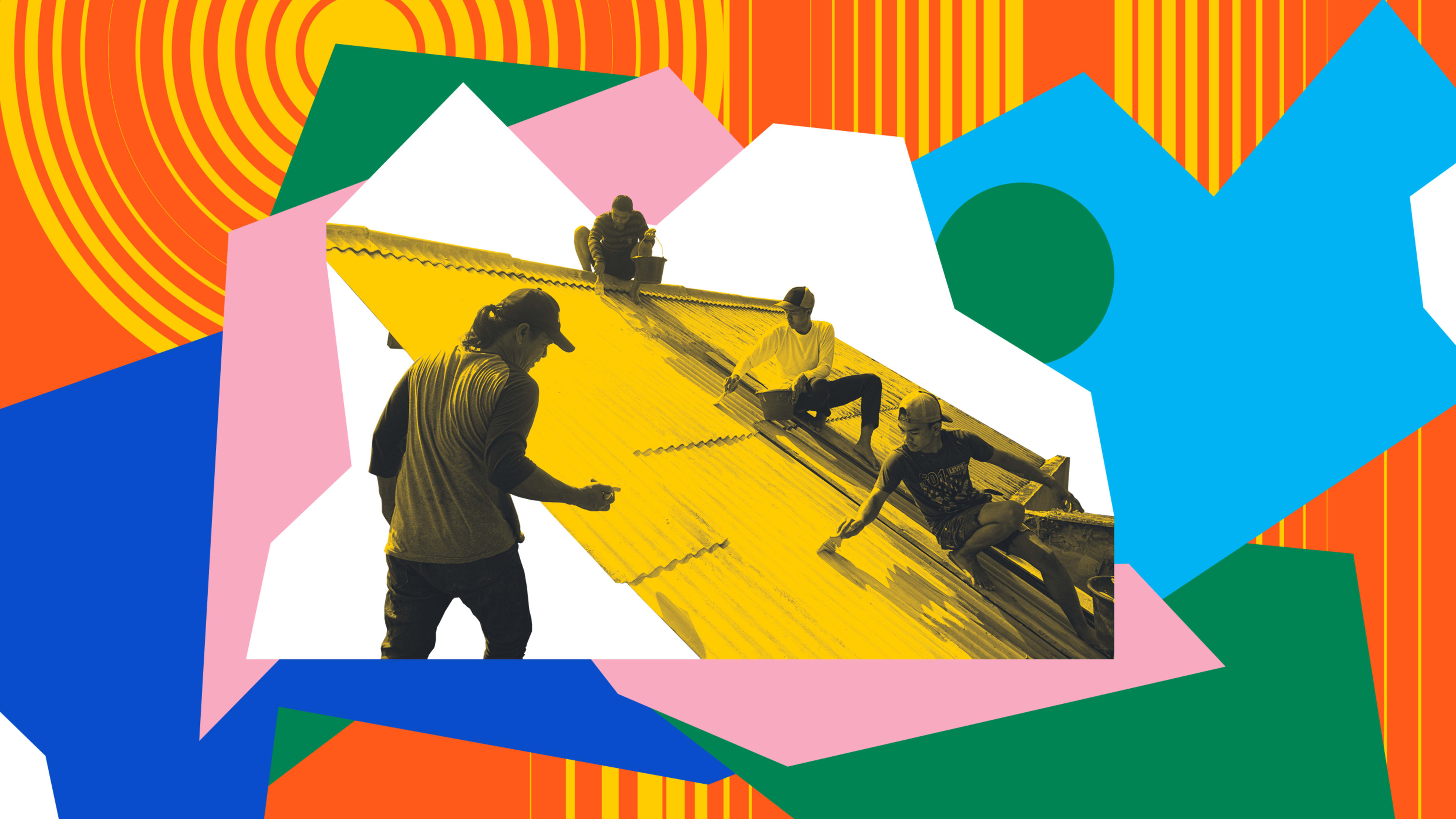 This reflective white paint is designed to keep buildings cool without ...