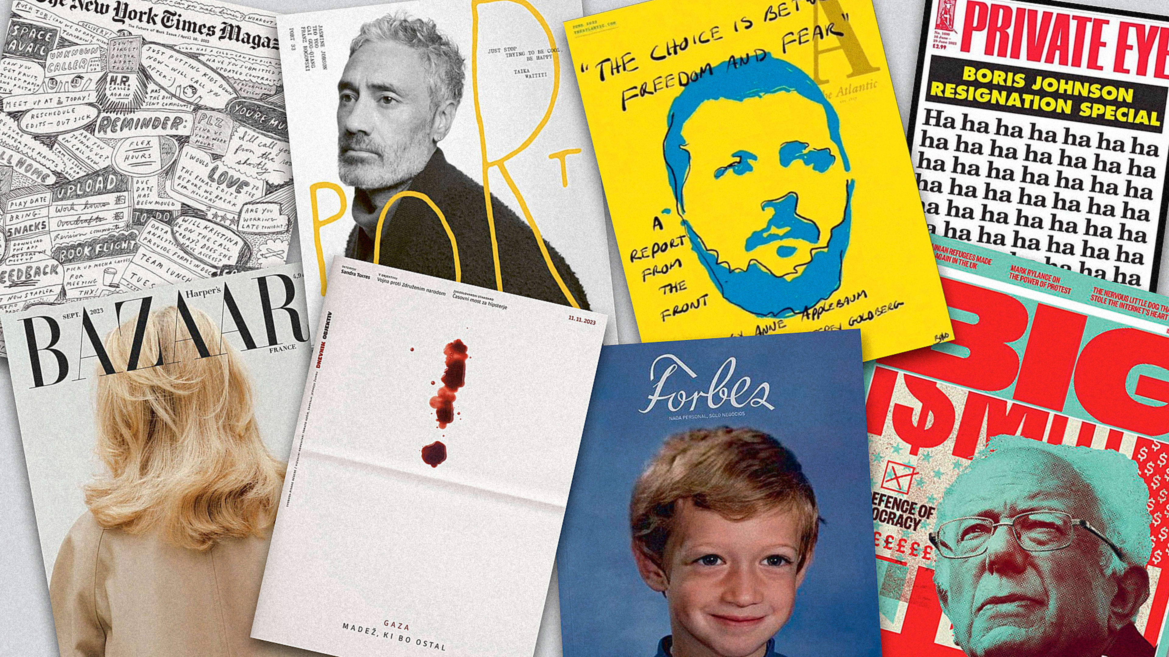 2023's best magazine covers