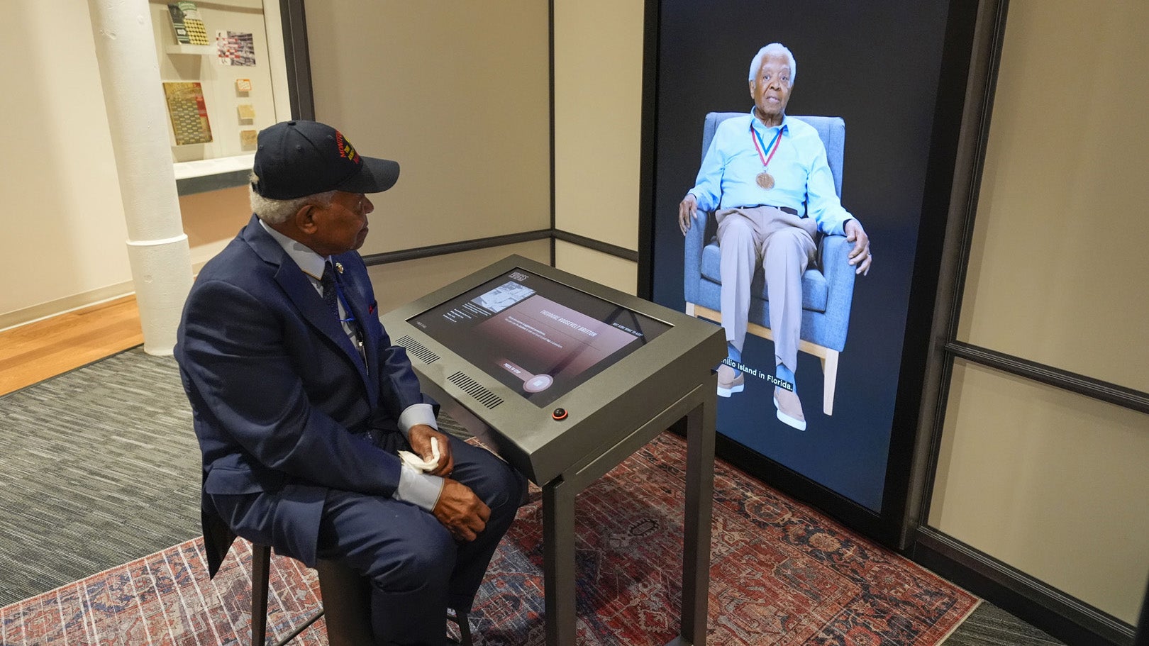 New Orleans museum taps AI to let visitors speak with WWII veterans