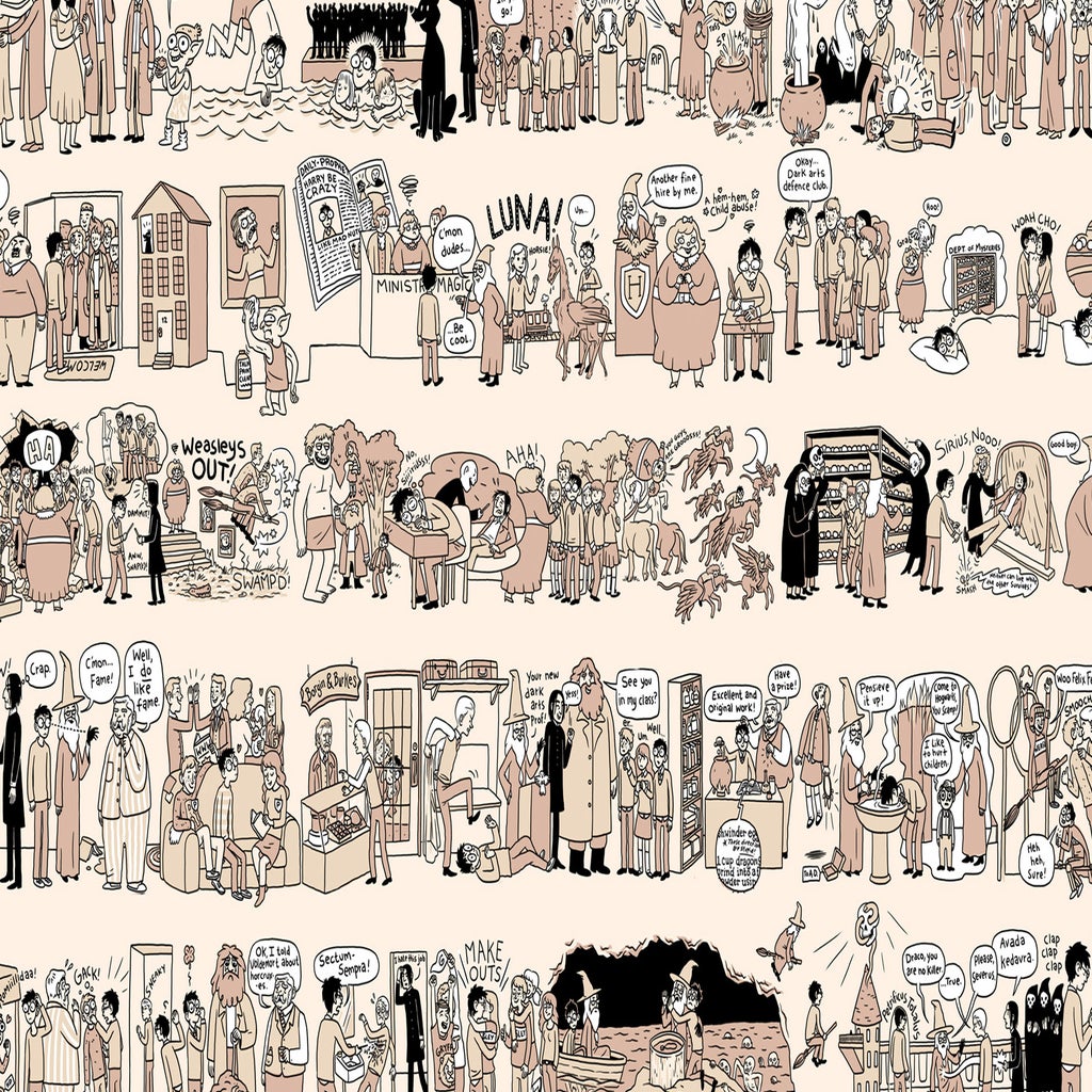 Infographic: The "Harry Potter" Saga, Visualized In One Chart - Fast ...