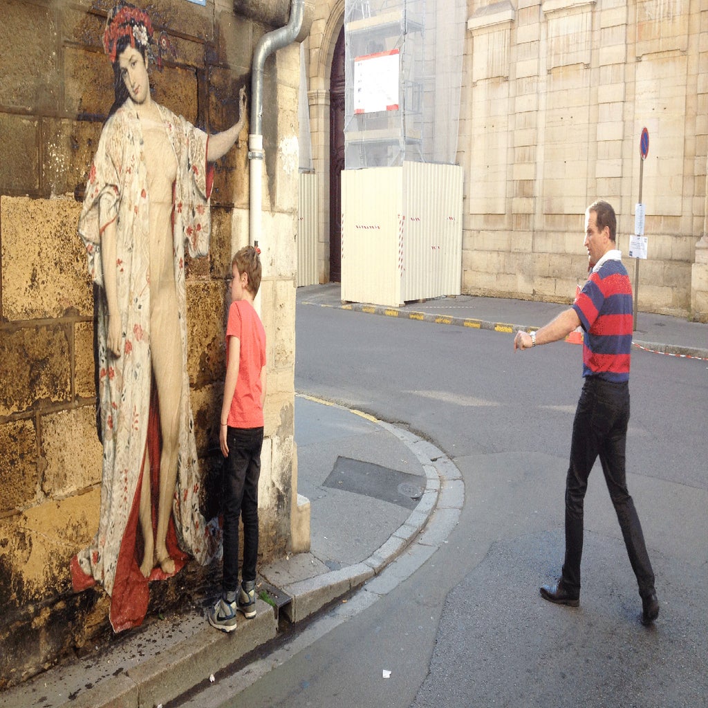 How A French Artist Brought Classic Works Out Of The Museum And Into ...