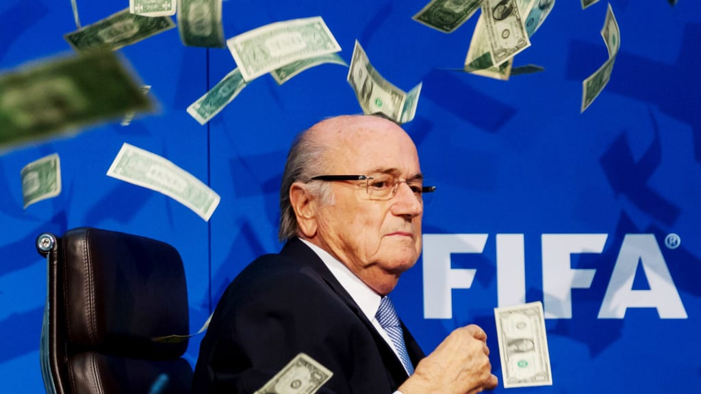 Watch Comedian Lee Nelson Make It Rain On FIFA President Sepp Blatter ...