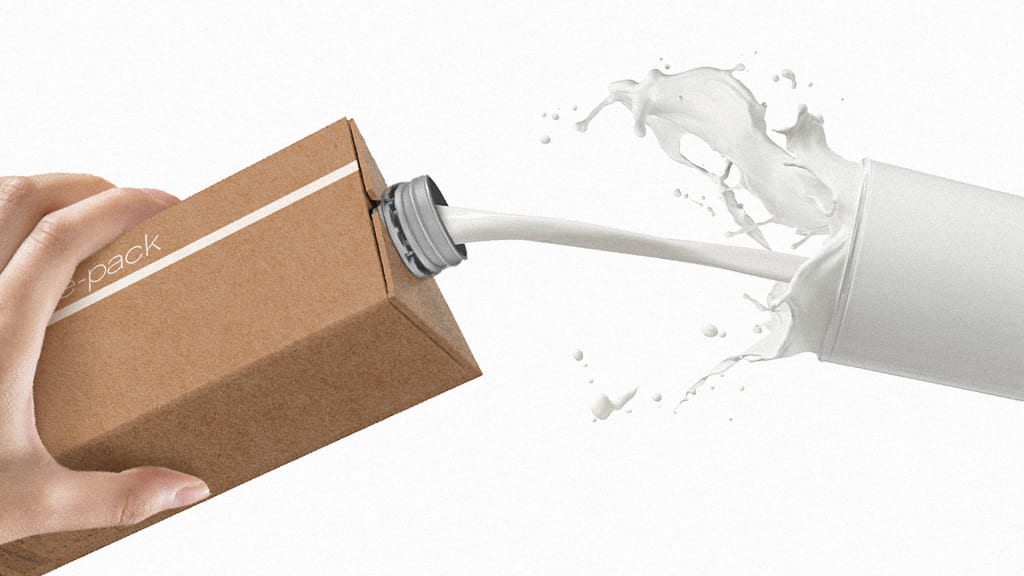 This Milk In A Bag Makes Recycling As Easy As Possible - Fast Company