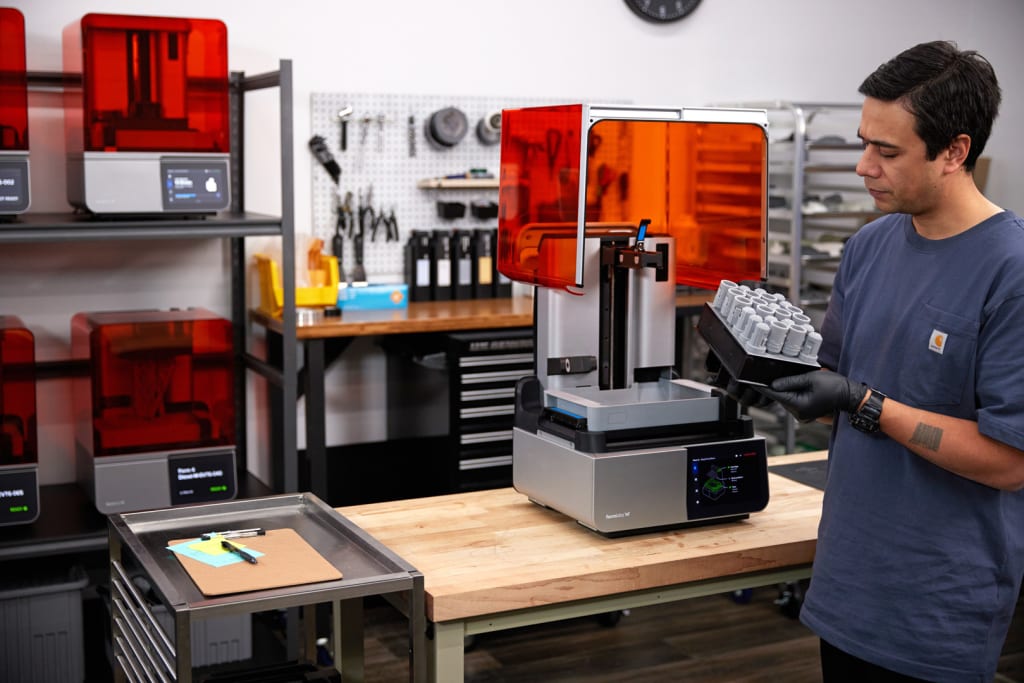 The redesigned 3D printer from Formlabs gets us one step closer to the Enterprise Replicator ...