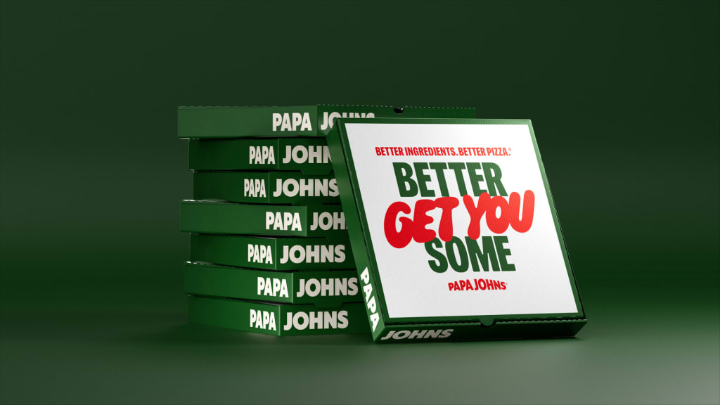 papa johns logo evolution