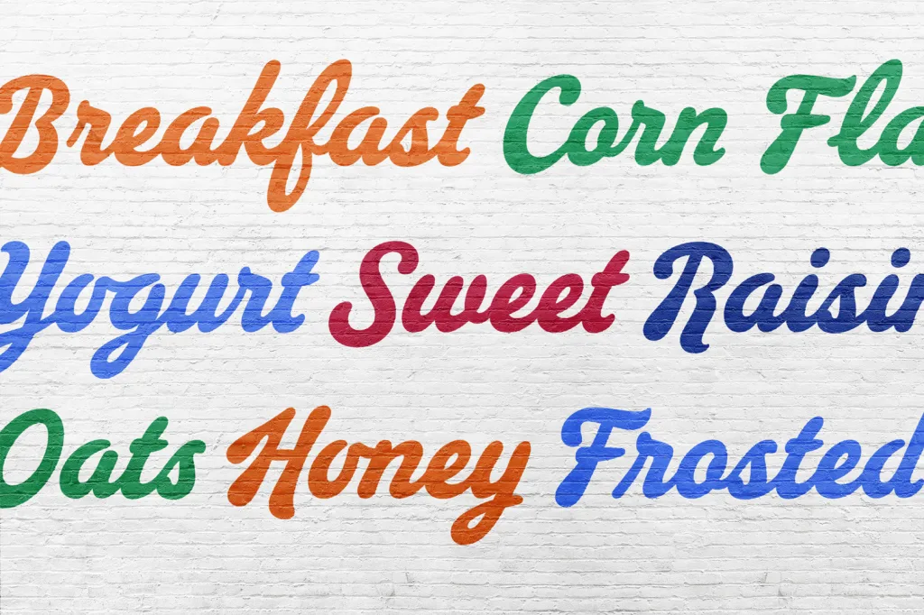 Kellogg's new custom typeface is a tasty take on its classic logo