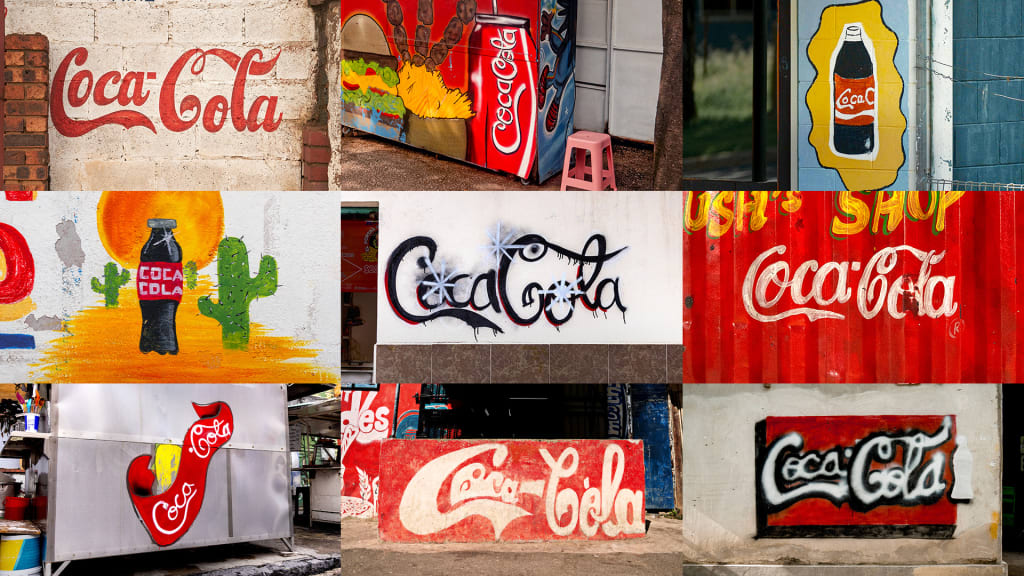 Coke's logo gets a handmade upgrade for its new ad - Fast Company