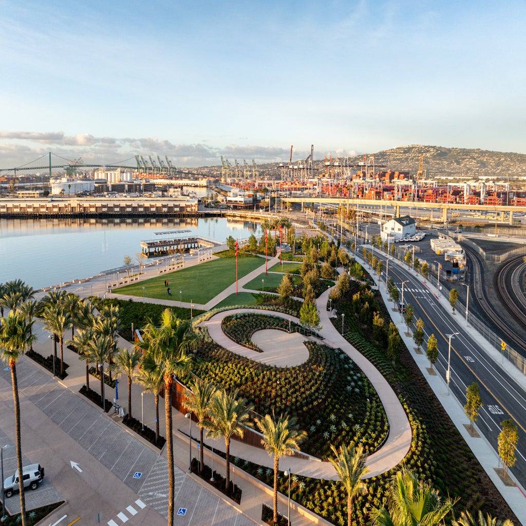 The Port of L.A.'s just got an idyllic waterfront park - Fast Company