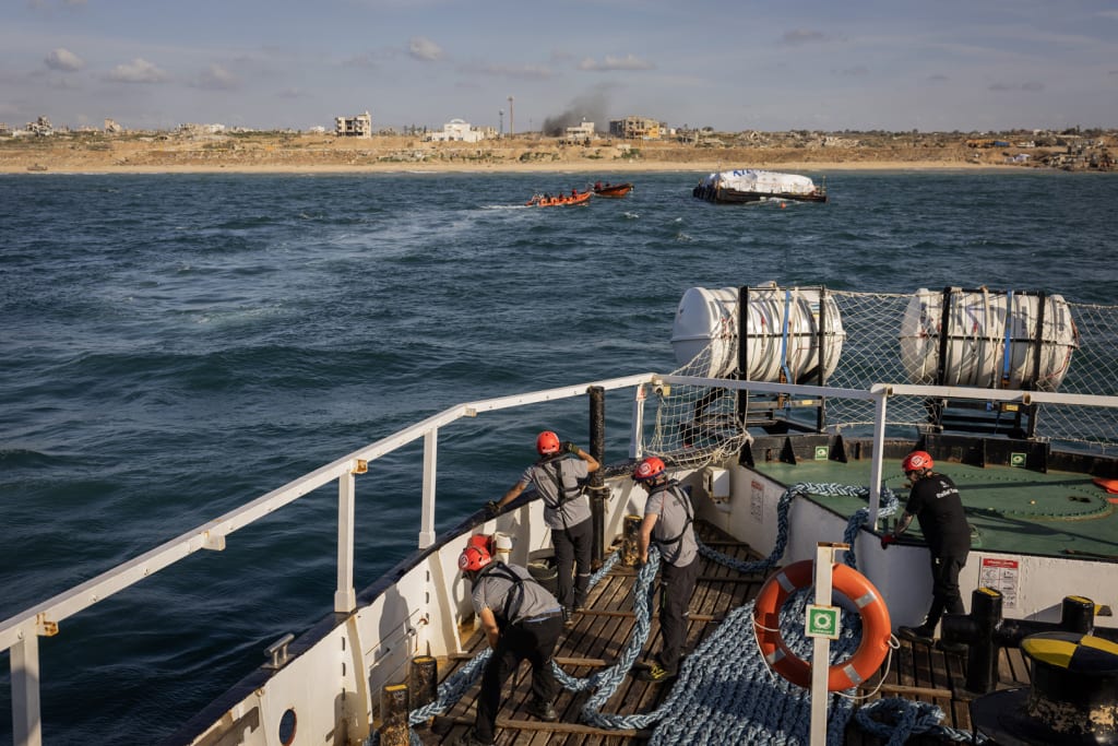 How World Central Kitchen built a new system to get food into Gaza ...