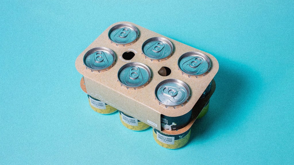 This simple solution could finally get rid of plastic six-pack rings ...