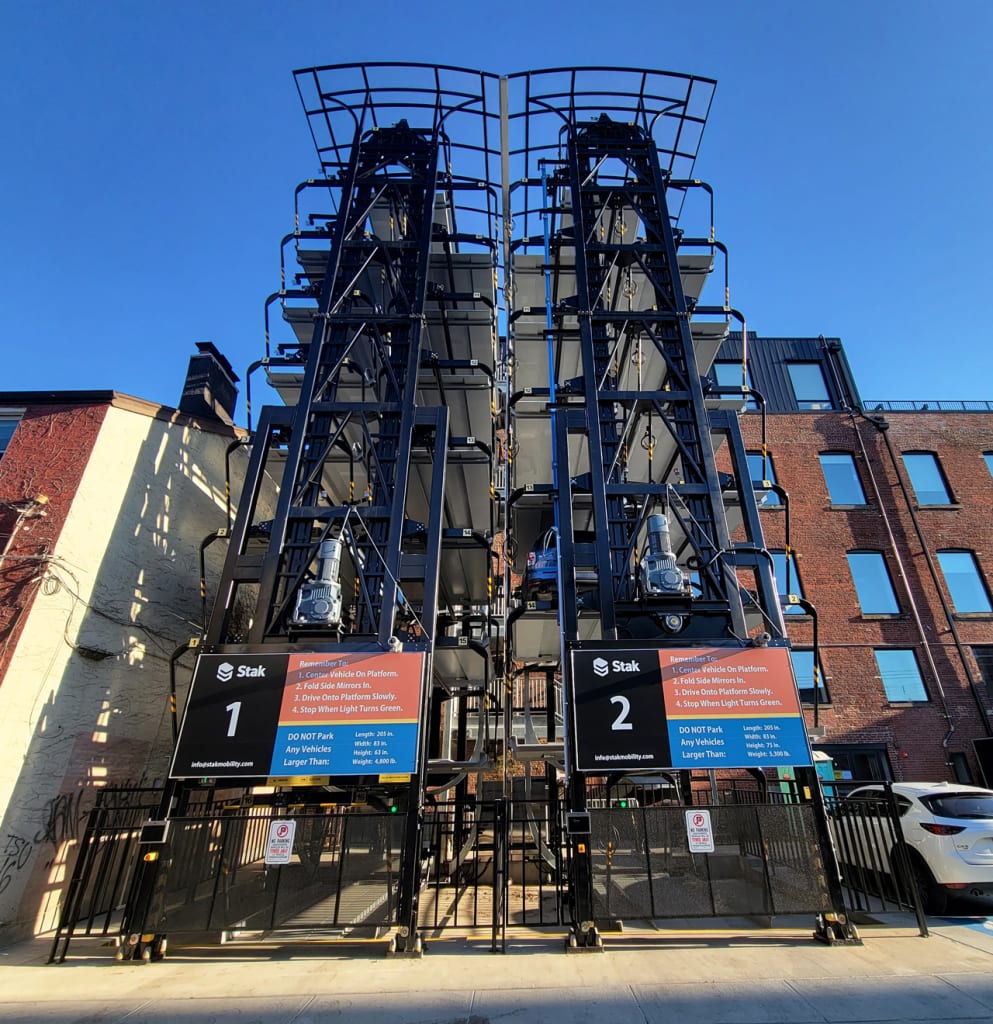 In Pittsburgh, this vertical parking carousel can fit 42 cars—and ...