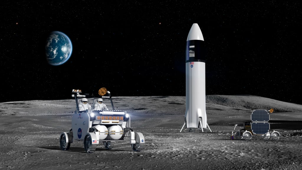 See NASA's lunar vehicles that could someday drive on the moon - Fast ...