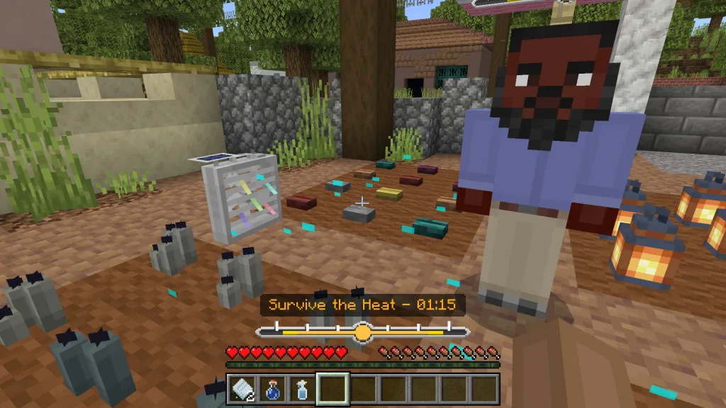 In a new Minecraft game, kids do battle with extreme heat - Fast Company
