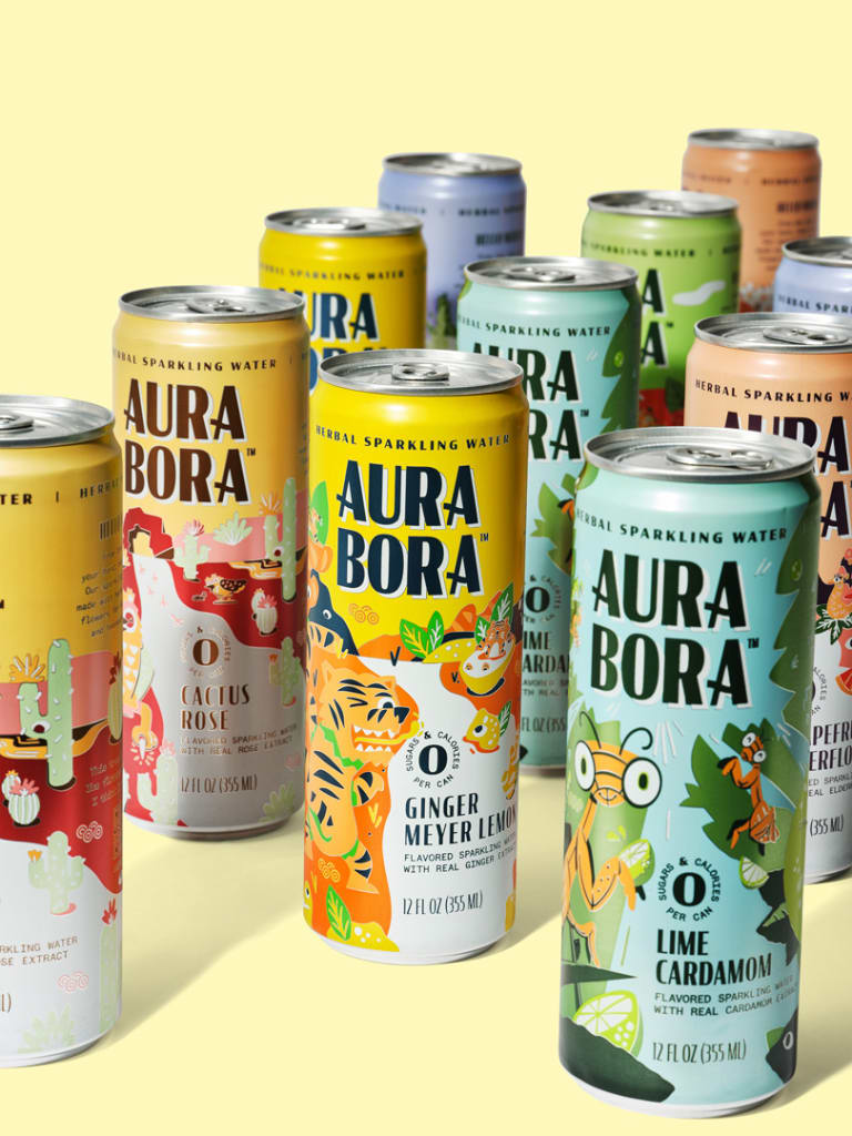Aura Bora is bringing weird to sparkling water, and it's working - Fast ...