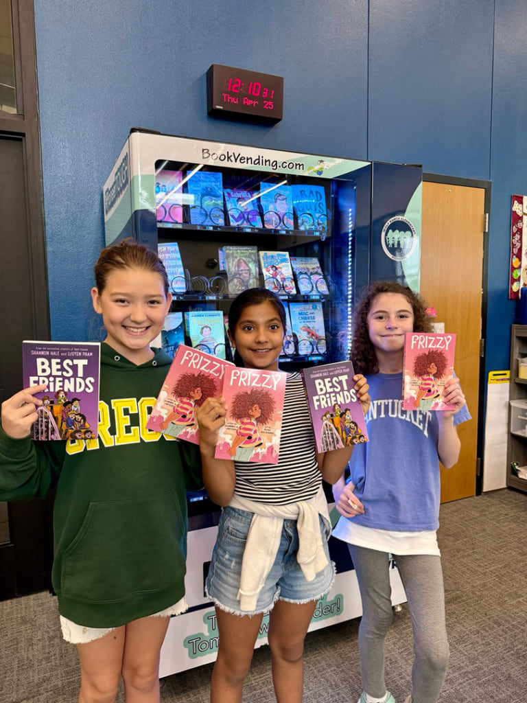 Scholastic's plan to get more kids reading? Book vending machines ...