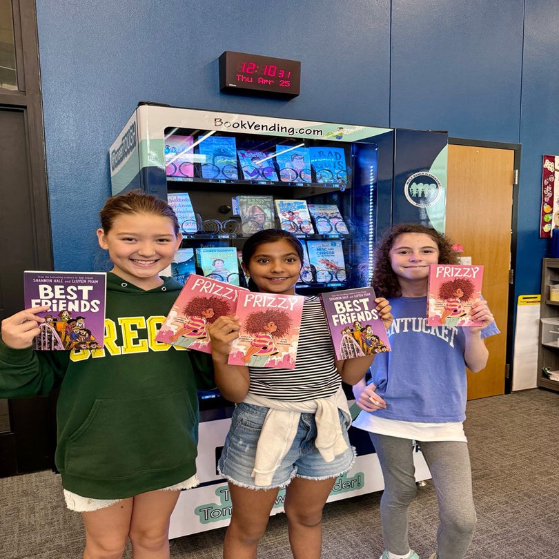 Scholastic's plan to get more kids reading? Book vending machines ...