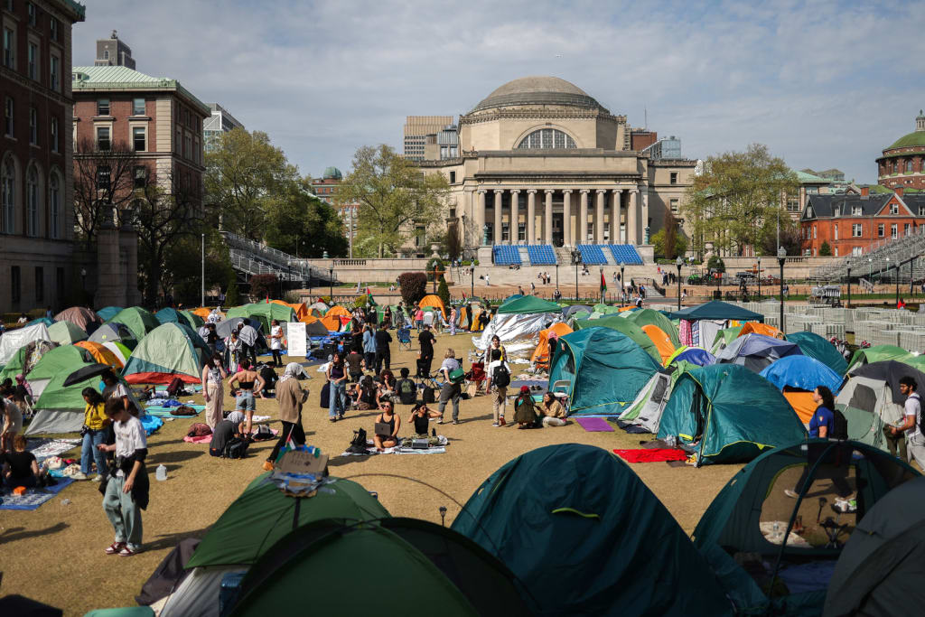Students built a Pro-Palestine protest movement, one tent at a time ...