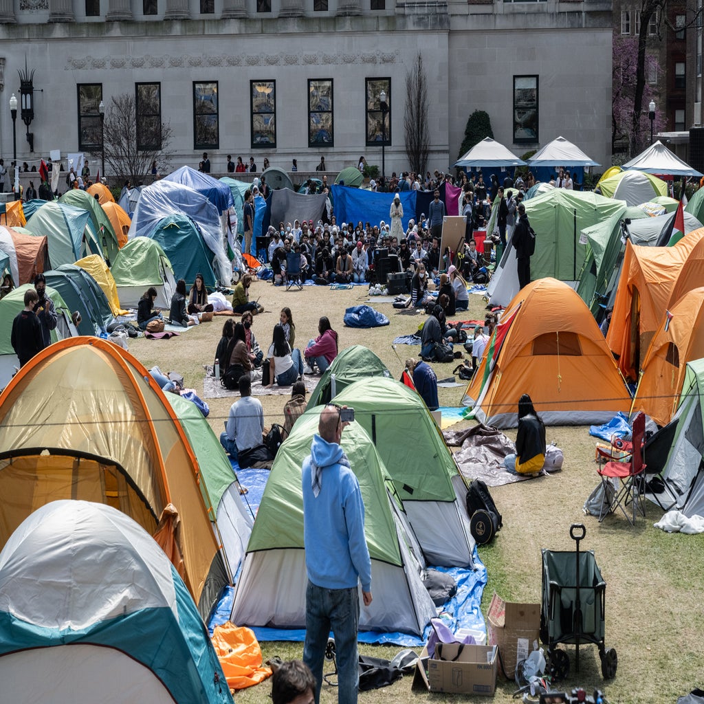 Students built a Pro-Palestine protest movement, one tent at a time ...