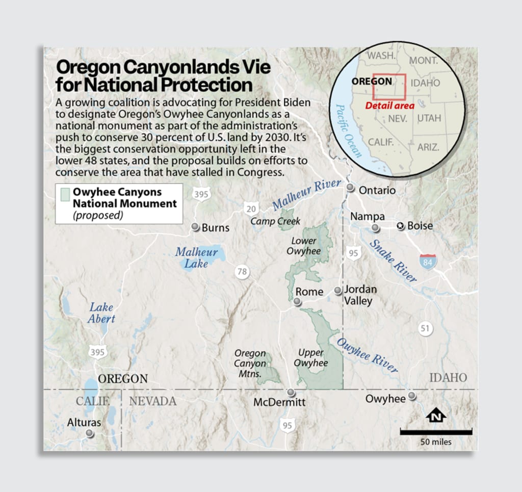 Inside the fight to preserve Oregon's Owyhee Canyonlands - Fast Company