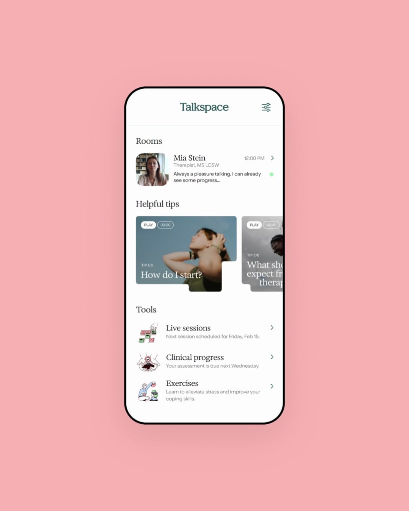 Therapy isn't scary. Just ask Talkspace's new branding - Fast Company