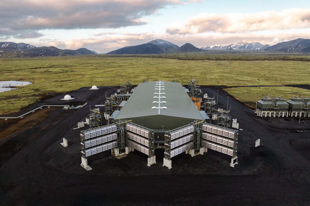 Climeworks opened the world's biggest carbon removal factory in Iceland ...