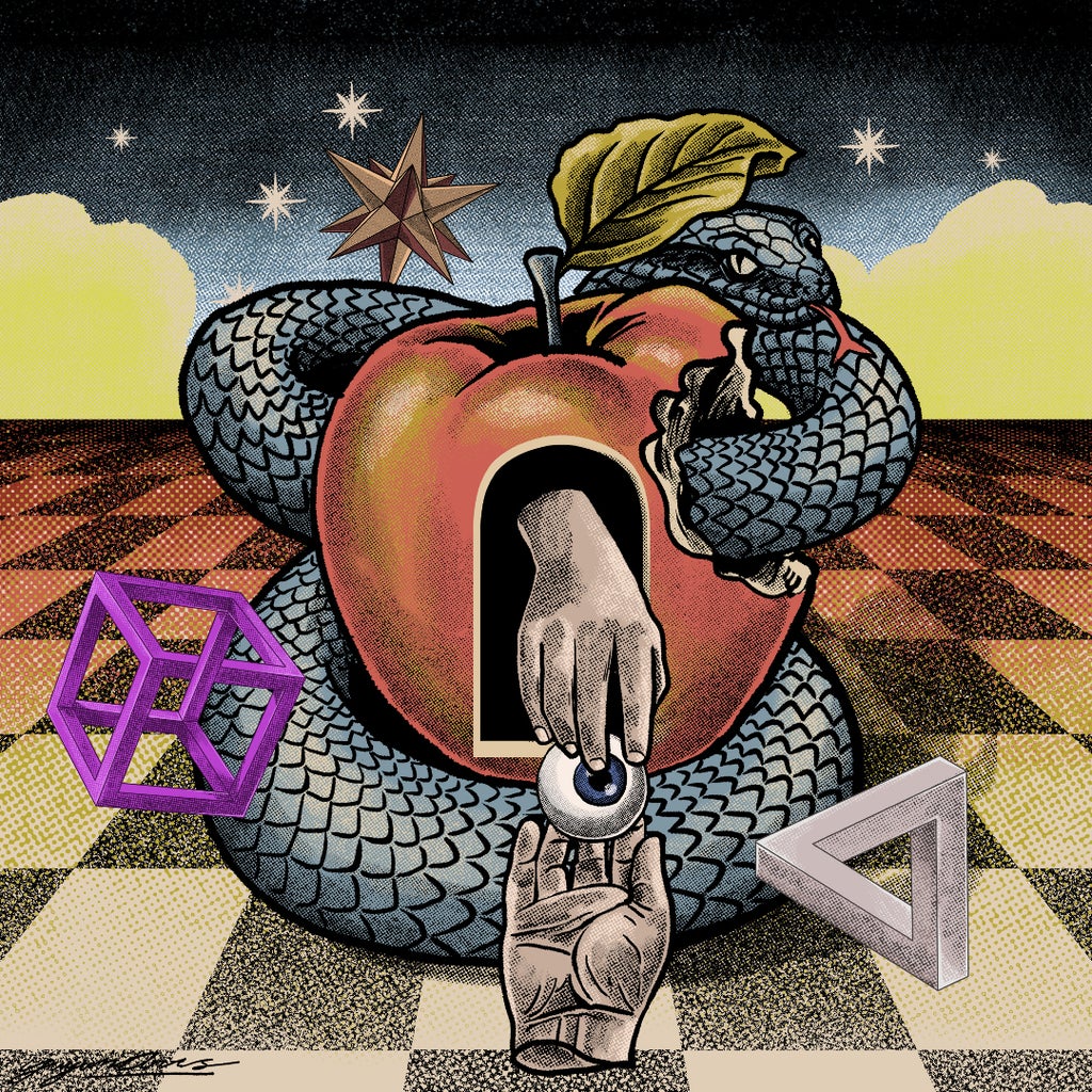 Apple’s, OpenAI’s, and TikTok's logos, according to surrealists- Fast ...