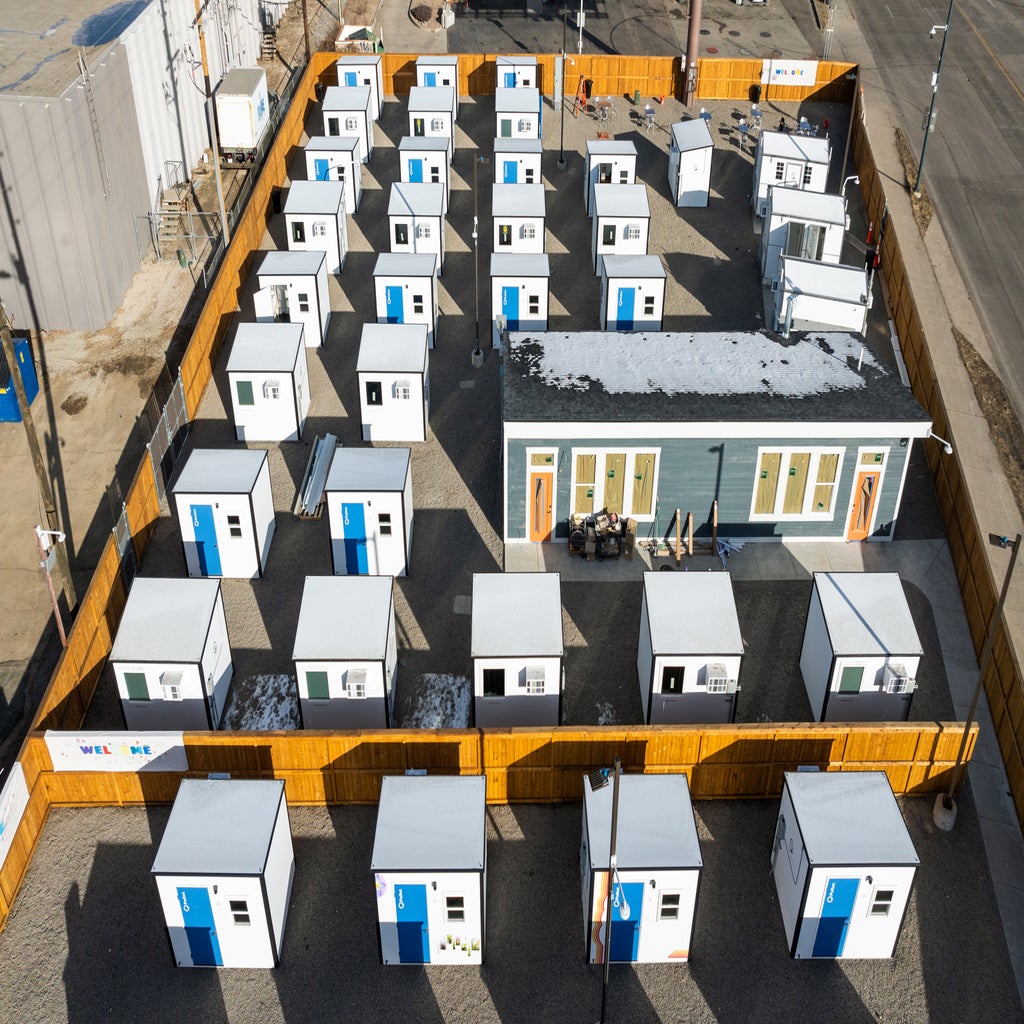 Tiny homes for the unhoused are filling cities. Is it the solution the ...