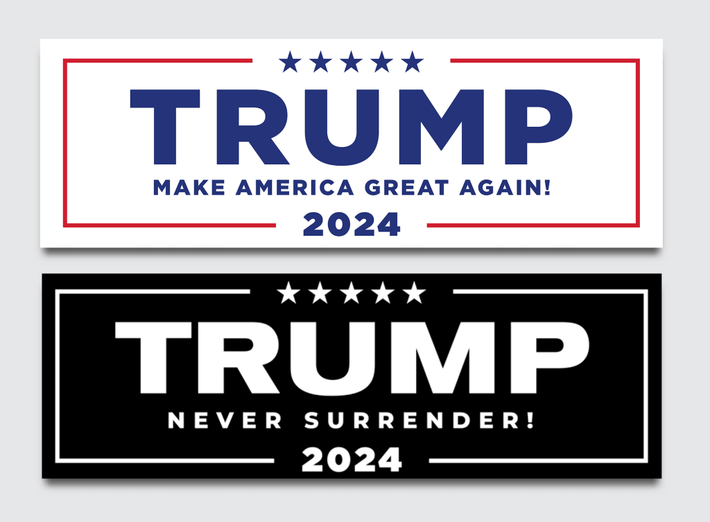 What does Trump's new 'Never Surrender' logo mean? - Fast Company