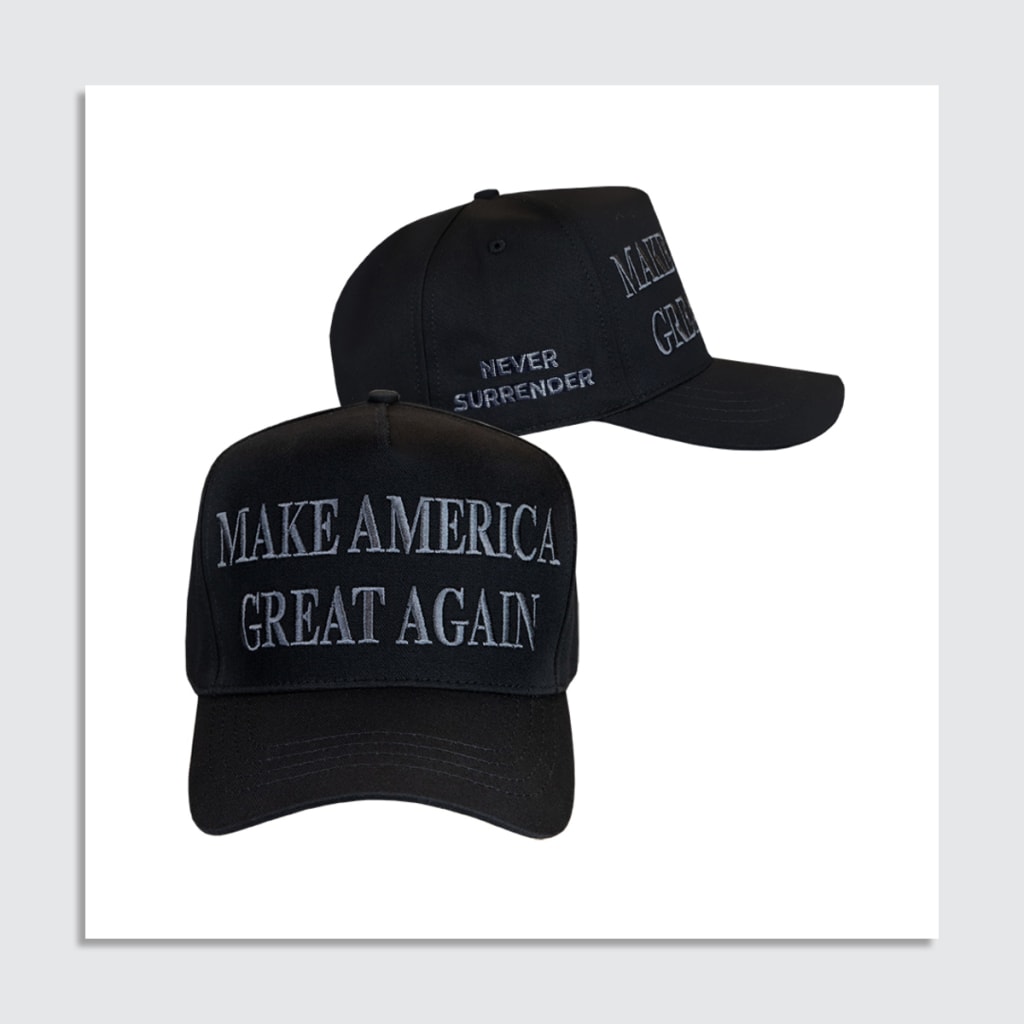 What does Trump's new 'Never Surrender' logo mean? - Fast Company