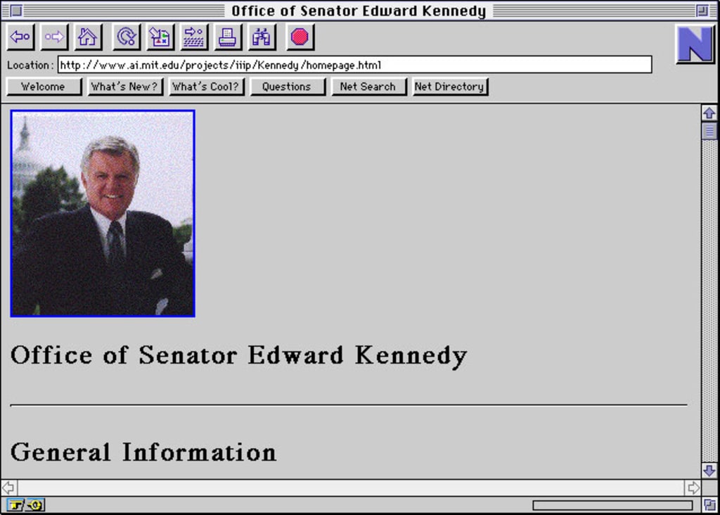What the internet looked like in 1994, according to 15 webpages born ...