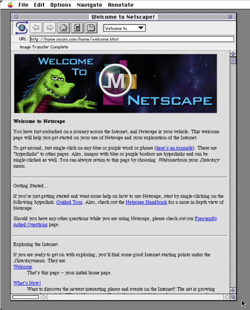 What the internet looked like in 1994, according to 15 webpages born ...