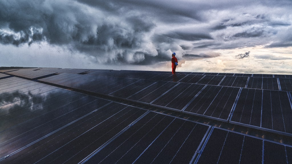 How solar farms are adapting to protect themselves from powerful storms ...