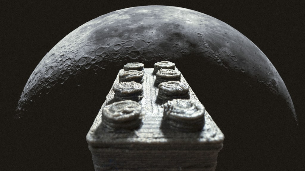 Lego made from meteorite could help build moon structures - Fast Company