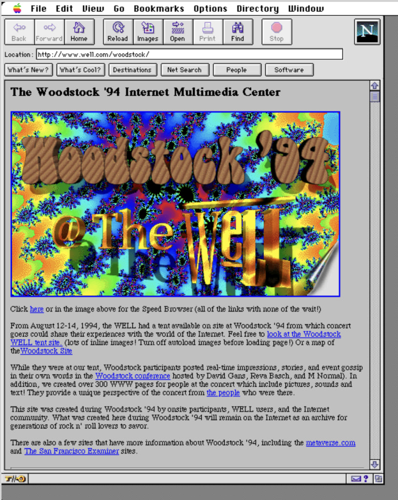 What the internet looked like in 1994, according to 15 webpages born ...