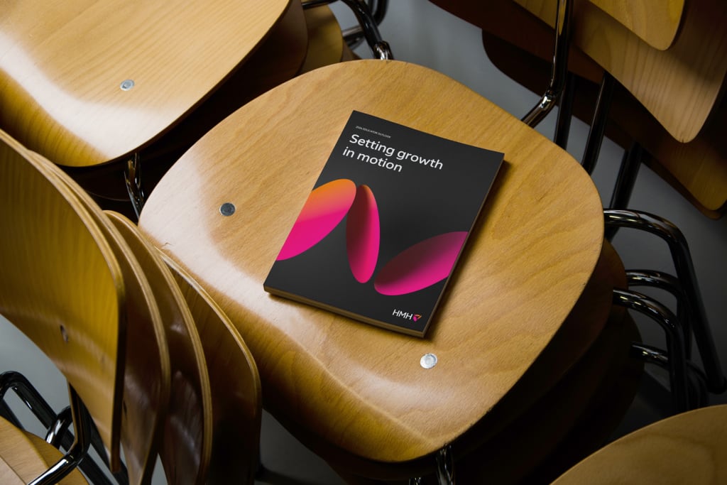 Houghton-Mifflin Harcourt rebrands as HMH with a new logo - Fast Company