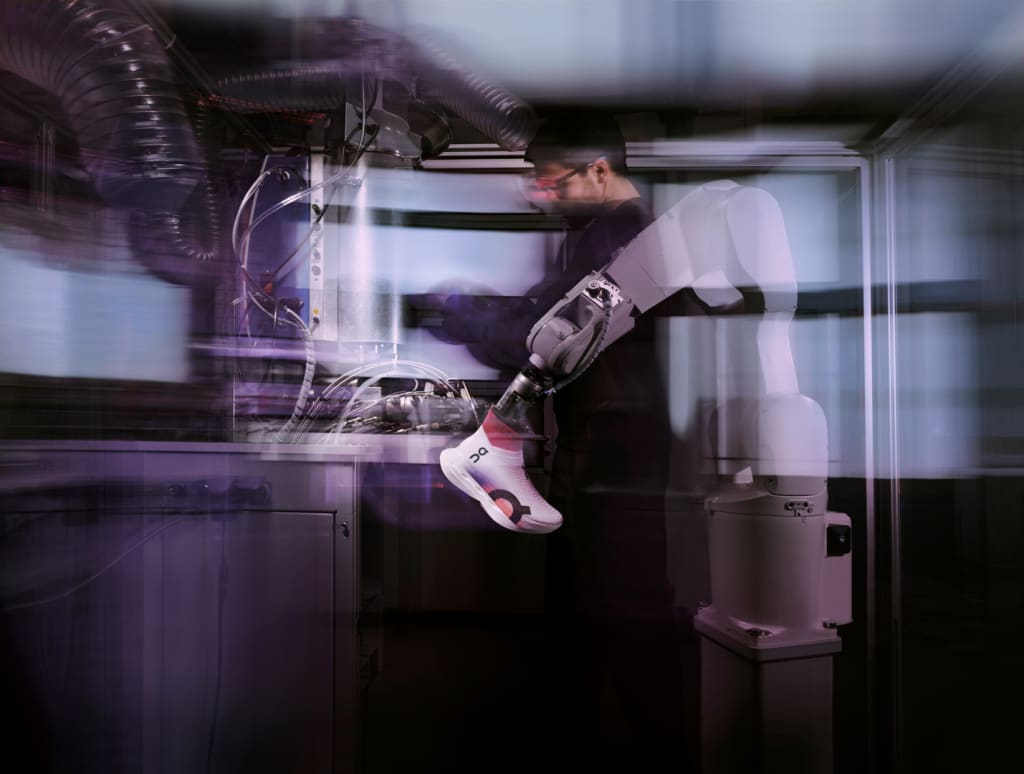 On's new Cloudboom Strike is made with spray-on technology - Fast Company