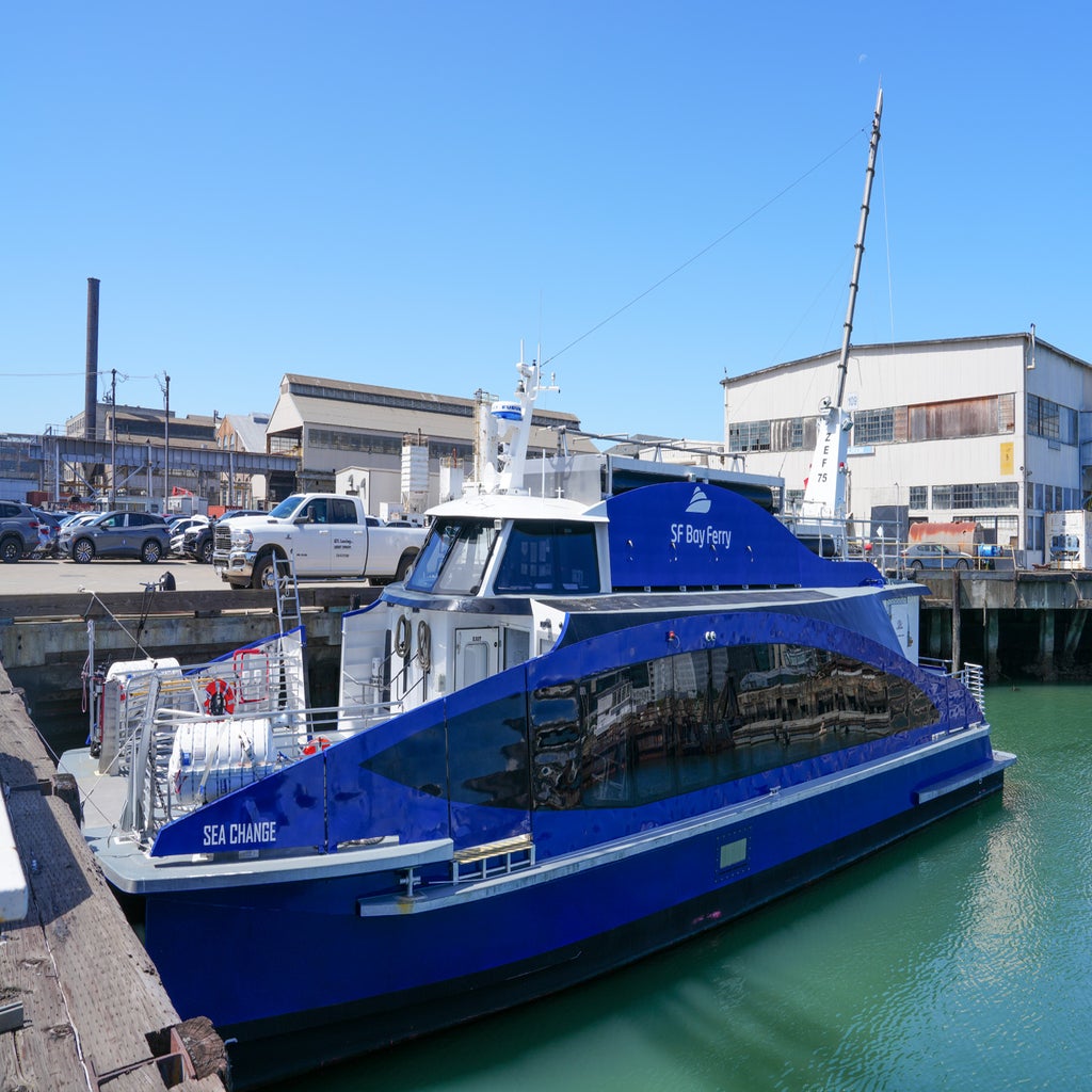 San Francisco has the world's first hydrogen-fueled ferry service ...