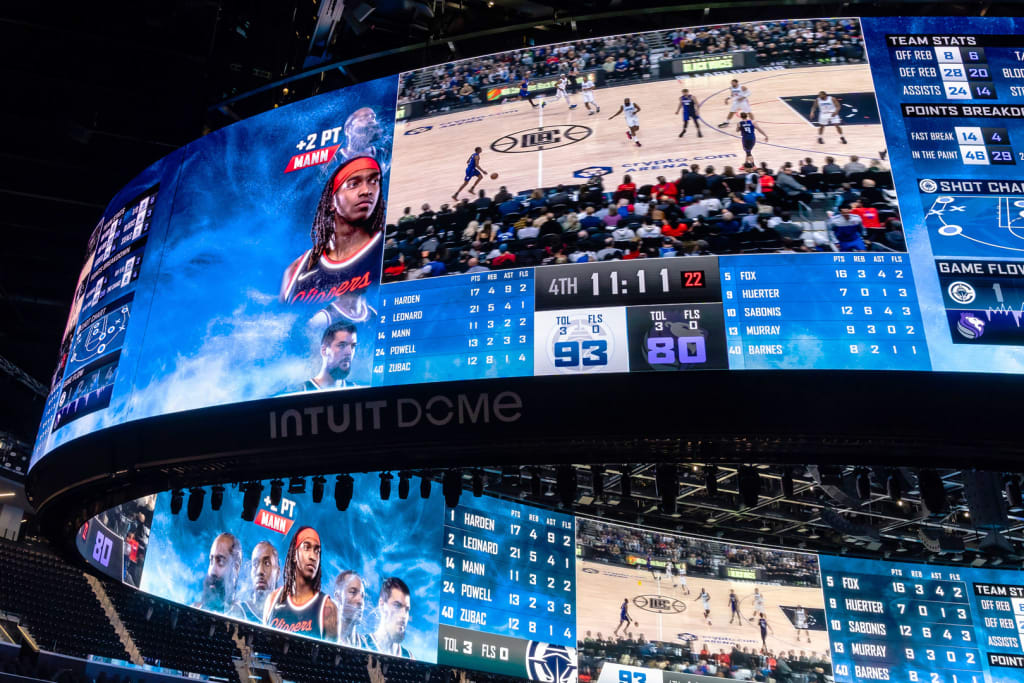 A sneak peek at the Intuit Dome’s game-changing Halo Board - Fast Company