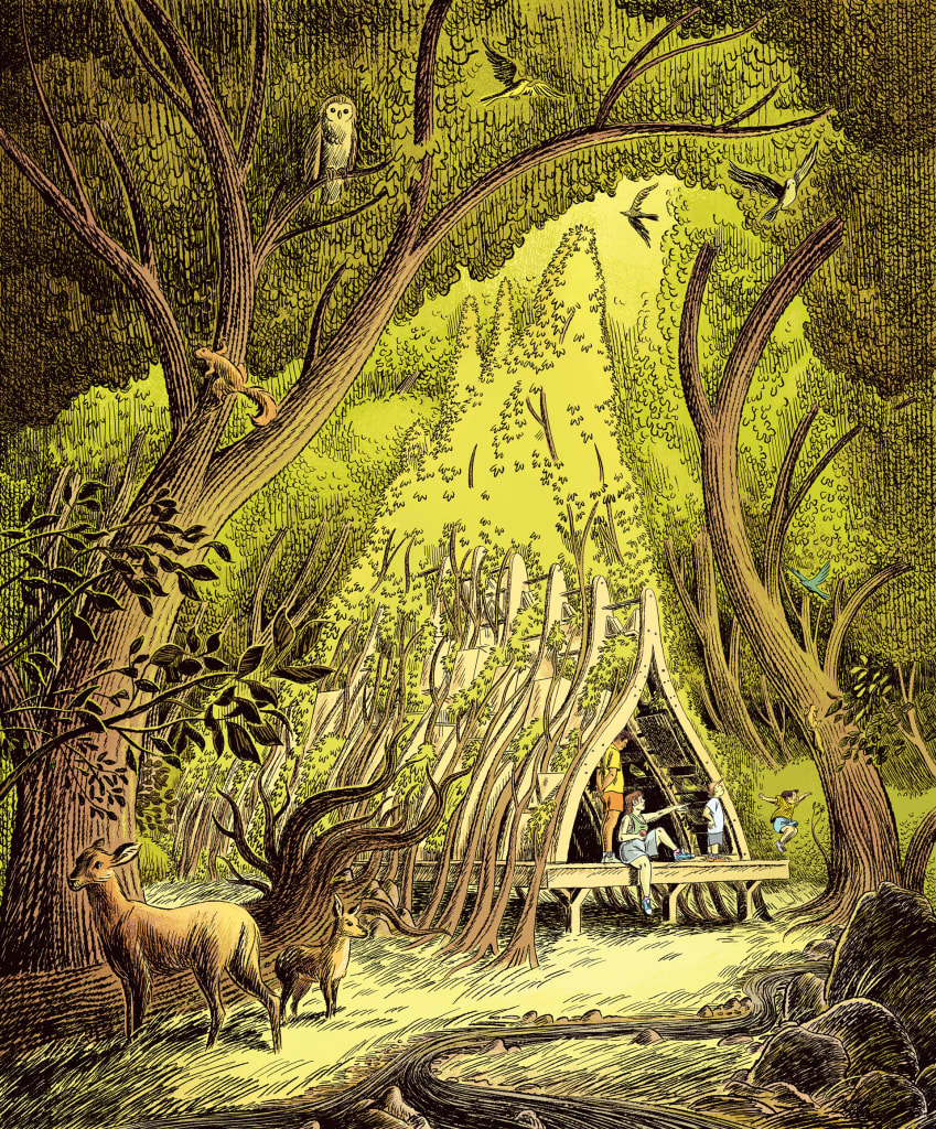 Innovation by Design 2024: This wild building is grown from trees ...