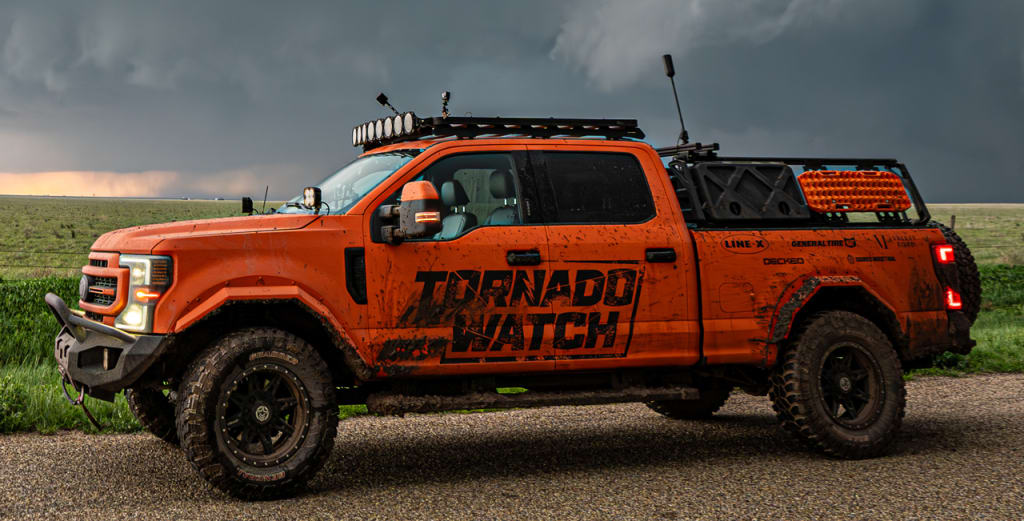 Designing the real, wild, storm-chasing trucks behind Twisters - Fast Company