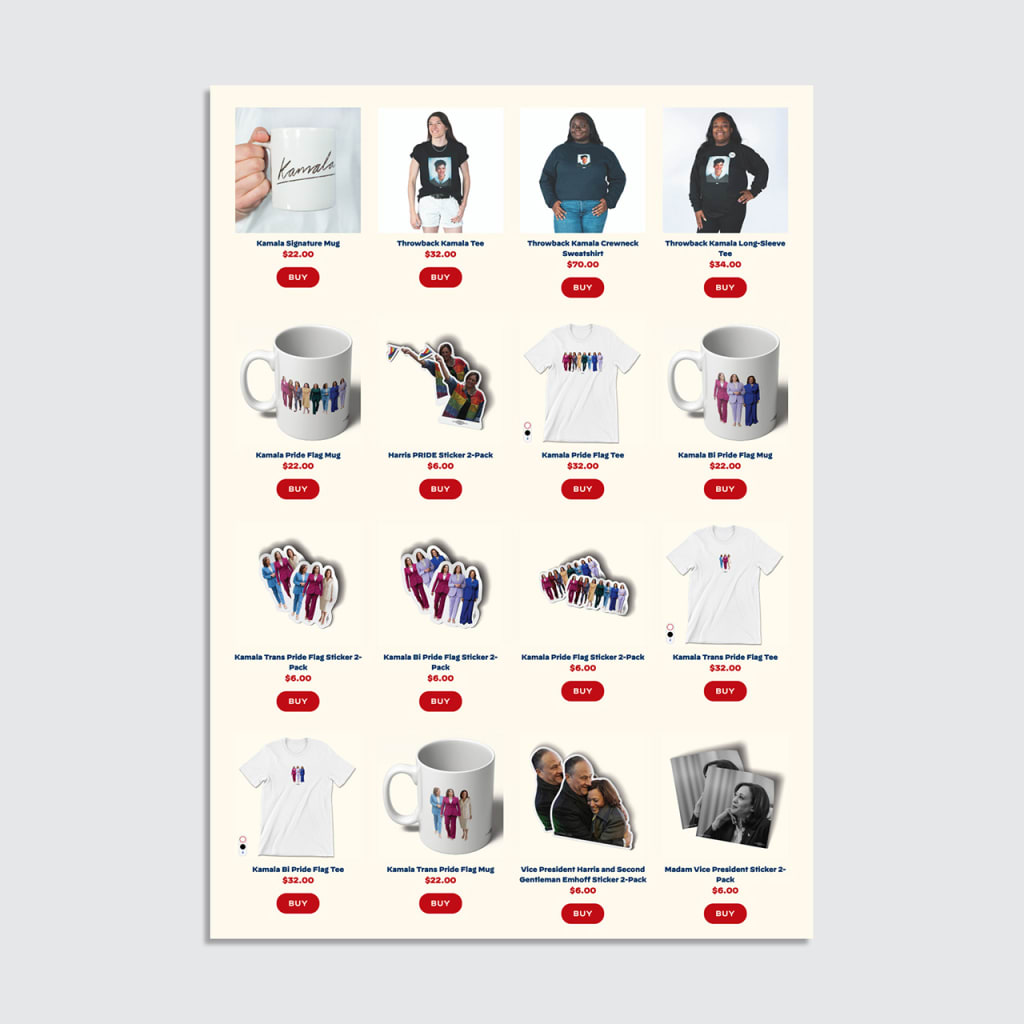 See Kamala Harris' new presidential campaign logo - Fast Company