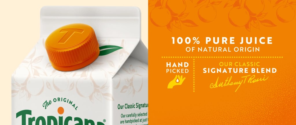 Tropicana gets juicy new packaging - Fast Company