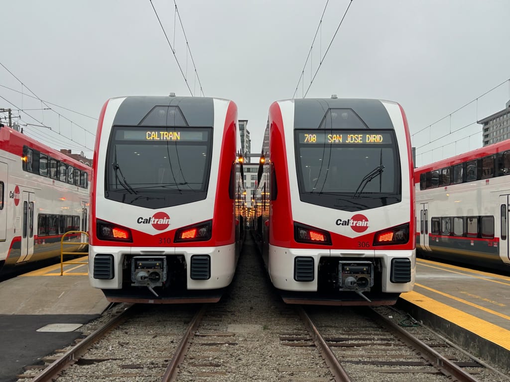 California's new electric train makes for a shockingly better trip—we tried it - Fast Company
